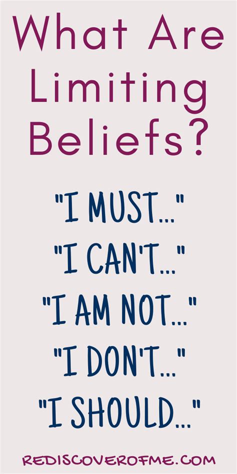 Understanding And Overcoming Limiting Core Beliefs