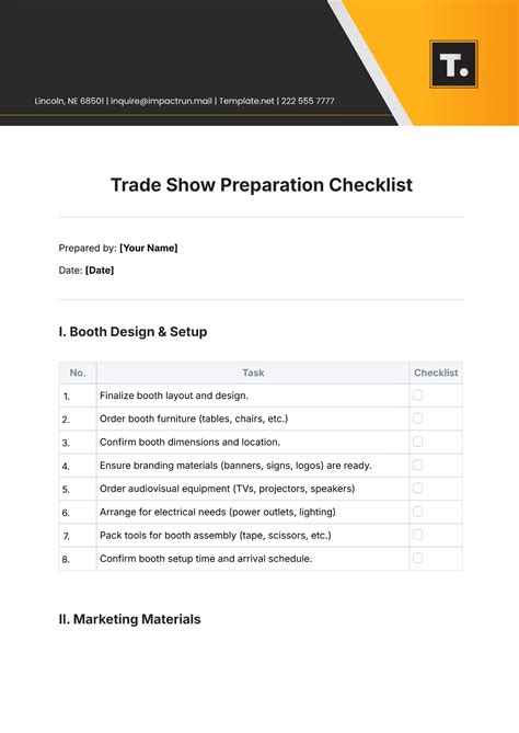 Free Project Checklist Templates Editable And Printable
