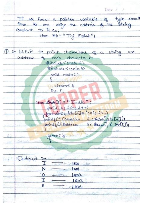 strings c programming bca notes sdak24