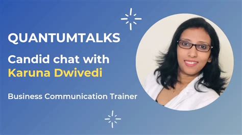 Lakshana M On Linkedin Candid Chat With Our Business Communication Trainer