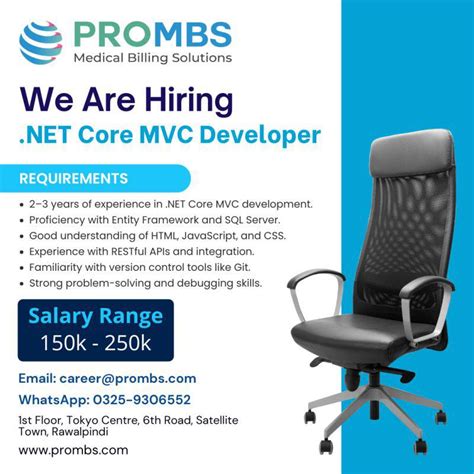 Pro 🚀 Join Our Team At Prombs Medical Billing Solutions Were Hiring A Skilled Net Core