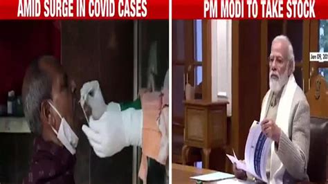 Covid 19 Pm Modi Holds Meeting With Chief Ministers Takes Stock Of