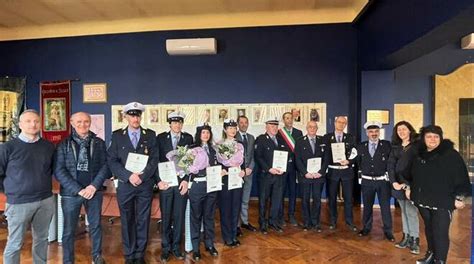 Consegnati Riconoscimenti Speciali Alla Polizia Locale Di Canelli