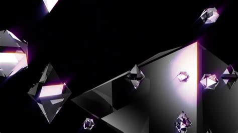 Falling Into A Loop Crystal Diamonds Refracting Rainbow Reflections By Avideom