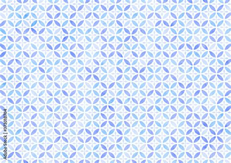 和柄・七宝 Stock Illustration Adobe Stock