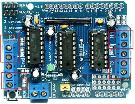Arduino Afmotor 电机扩展板详解 太极创客