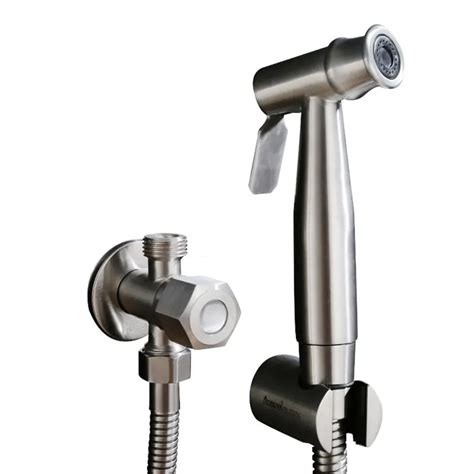 Toilet Bidet Flushing Spray Gun Set Bathroom Flushing Pressurized