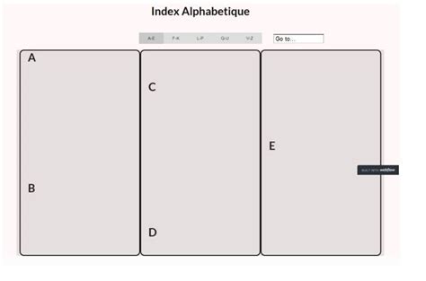 Ordering Displaying An Alphabetical List User Experience Stack Exchange
