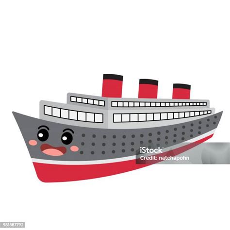 정기 선 운송 만화 캐릭터 관점 보기 벡터 일러스트 레이 션 3차원 형태에 대한 스톡 벡터 아트 및 기타 이미지 3차원 형태 관광 교통수단 Istock