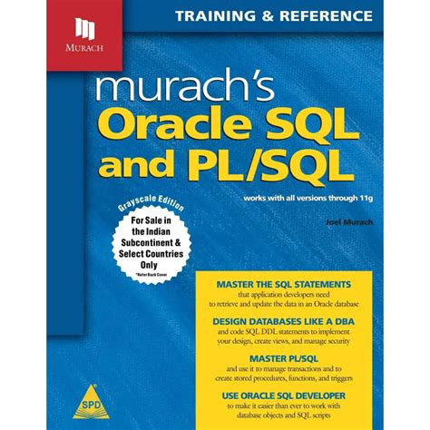 Murachs Oracle Sql Pl Sql Paperback Bookzone Murachs Oracle Sql Pl Sql Paperback Bookzone