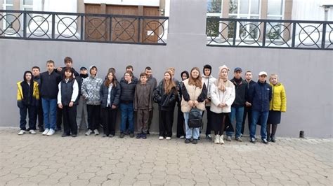 25 октября обучающиеся 7 9 классов посетили 1 корпус Тульского