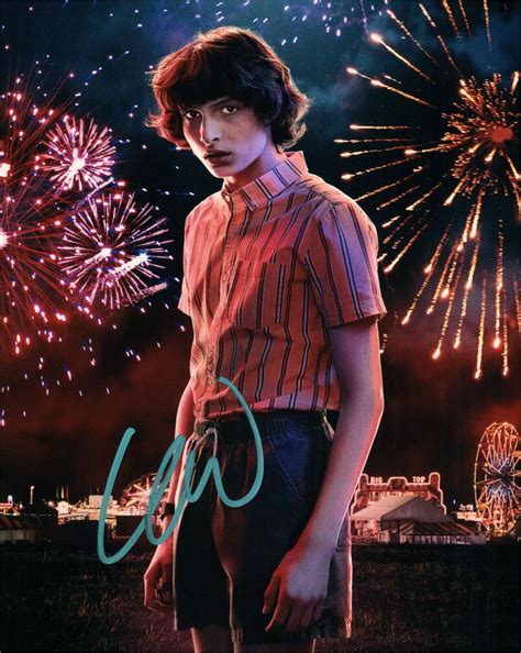Finn Wolfhard Stranger Things Signed Autographed 8x10 Photo F429