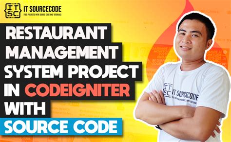 Restaurant Management System Project In Codeigniter