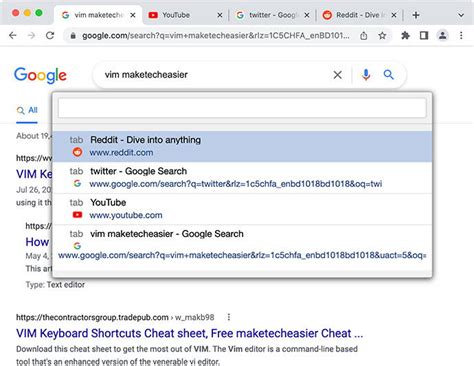 How To Use Vim Shortcuts To Navigate Your Web Browser Make Tech Easier