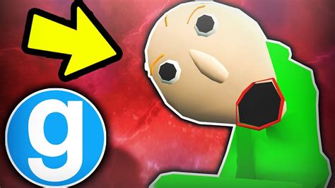 Garry S Mod Baldi Basics Update YouTube