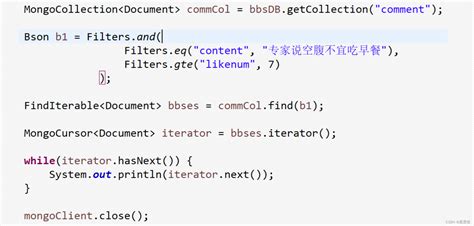Java中操作mongodb的方法mongodb Java Csdn博客