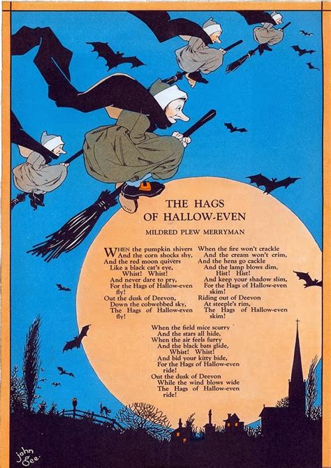 Powerofbabel Witch Poetry For Halloween