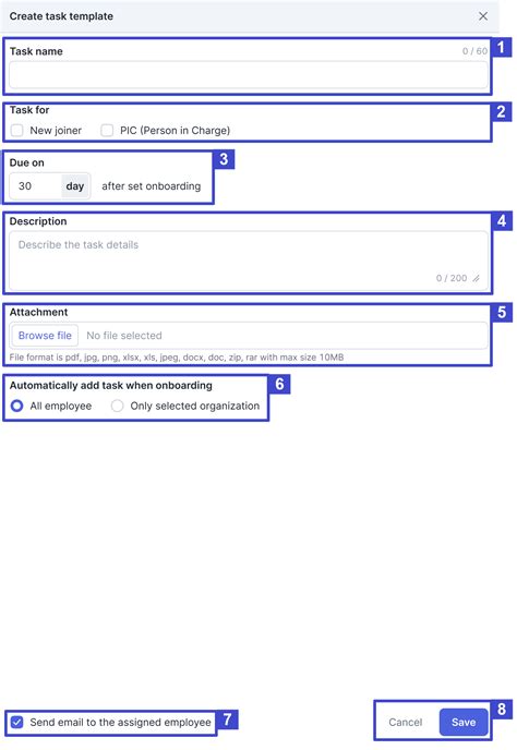 Bagaimana Cara Mengelola Task Template Form Dan Dokumen Setting Onboarding Mekari Talenta