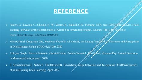 Wild Life Monitoring Using Camera Traps A Deep Learning Model Pptx