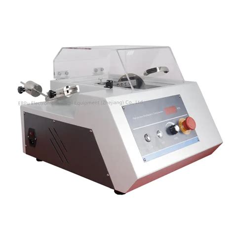 Touch Screen Measurement Digital Superficial Water Cooling Metallographic Sample Cutting Machine