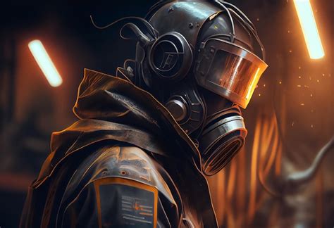 Premium AI Image Illustration Of Locksmith In Special Clothes And