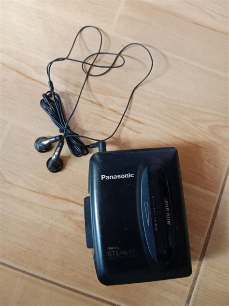 Panasonic Mini Cassette Player Audio Portable Music Players On Carousell