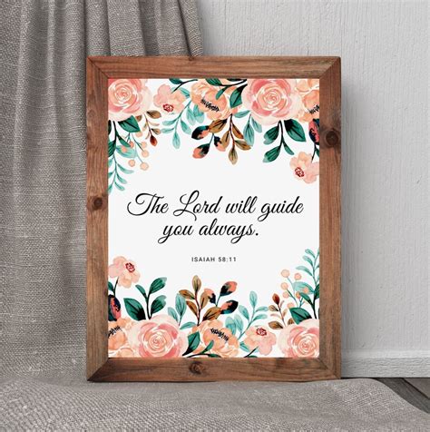 Printable Bible Verse Wall Art