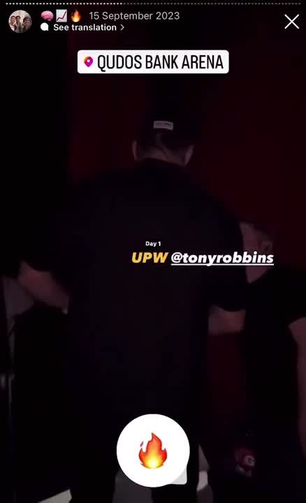Martin La On Linkedin Upw Day 1 🔥 Tony Robbins
