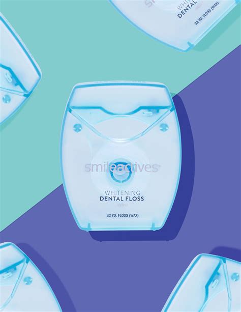 Whitening Dental Floss 12 Pack Smileactives