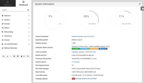 How To Install Webmin On Debian 9 Linuxize