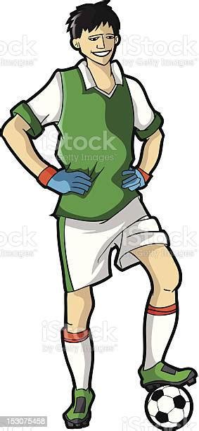 Soccer Player 공 스포츠 장비에 대한 스톡 벡터 아트 및 기타 이미지 공 스포츠 장비 남자 남자들만 Istock