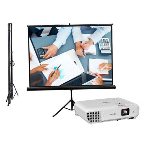6 Feet Screen Projector Setup
