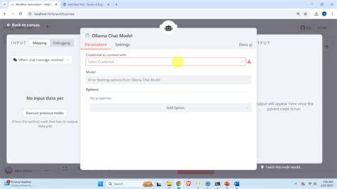 Tutorial On How To Integrate Deepseek R1 And The N8n Agent Development