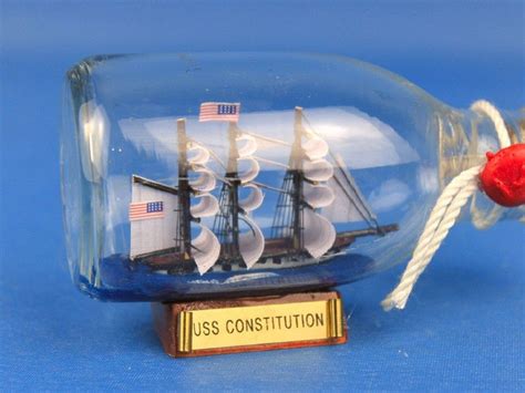 Uss Constitution Model Ship In A Glass Bottle 5 Etsy