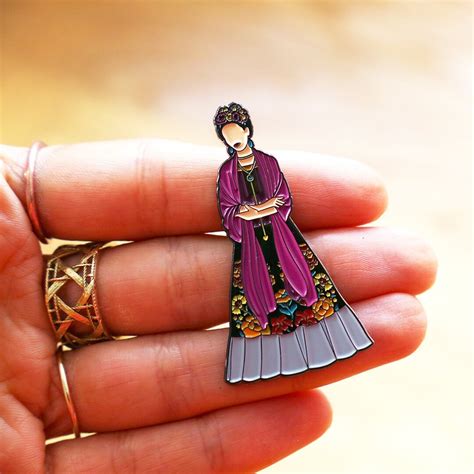 Frida Kahlo Enamel Pin Soft Enamel Pin Jewelry Stocking Stuffer Art
