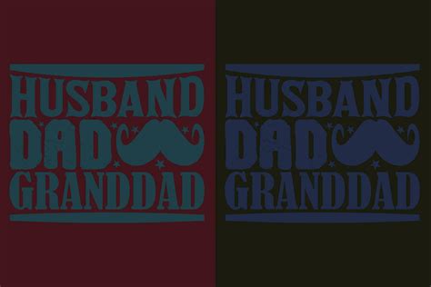 Husband Dad Granddad Grandad T Shirt Ts Grandpa Cool Grandpa