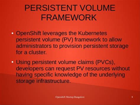 Persistent Storage In Openshift Using Glusterfs