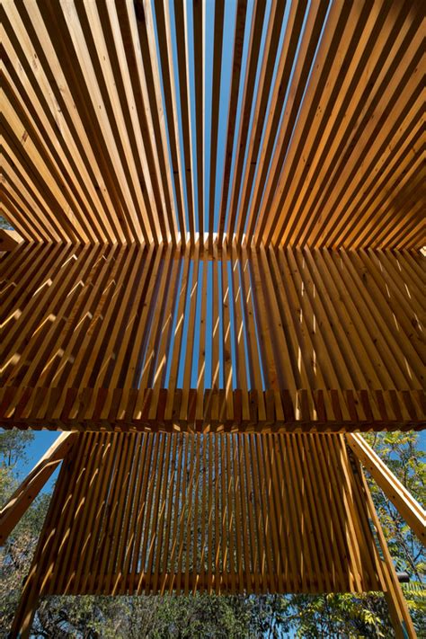 Continuity Of Structure Defines This Timber Canopy In Chile Archdaily