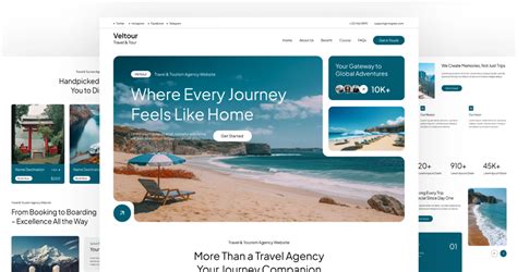 Tourism Ui Design Concept By Deluxewebsite On Dribbble