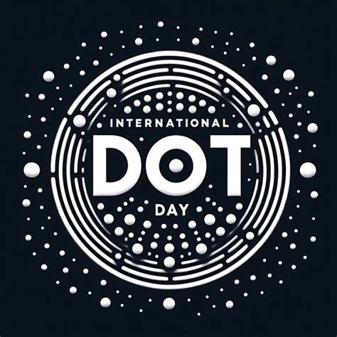 International Dot Day Premium Ai Generated Image