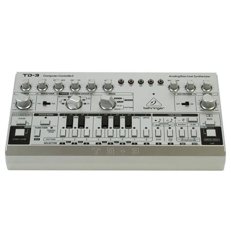 Behringer Td 3 Sr Analog Bass Line Synthesizer Silver Secondhand At