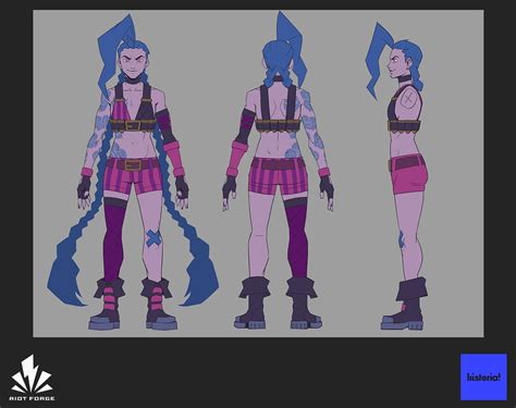 Jinx League Of Legends Concept Art