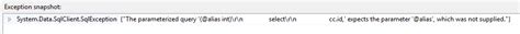 C An Exception Of Type System Data Sqlclient Sqlexception Occurred In System Data Dll But