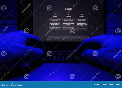 ChatGPT OpenAI Artificial Intelligence Computer Program On PC Screen