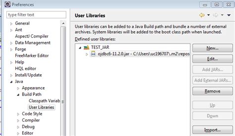 Eclipse Java Runtime Classpath And Different Library Versions Stack