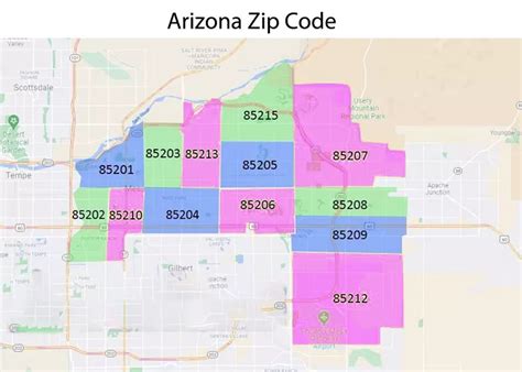 Arizona Zip Codes Find The Postal Code For Every City And Town