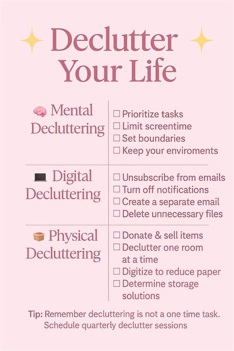 🧹 Declutter Your Life In 3 Simple Steps 🧠📱🏠 In 2025 Declutter Your Life Declutter
