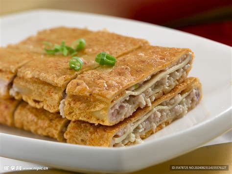 虎皮葱花肉摄影图 传统美食 餐饮美食 摄影图库 昵图网