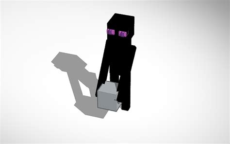 3d Design Enderman Tinkercad