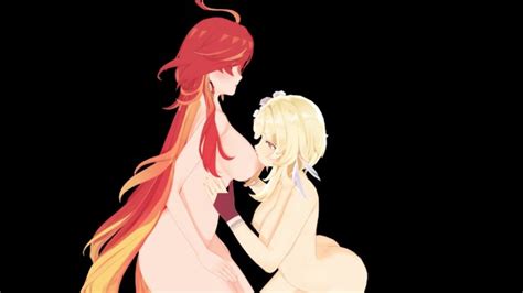 Lumine Has Sex With Mavuika The Pyro Archon Genshin Impact Yuri
